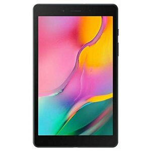 samsung galaxy tab a 8.0" (2019, wifi + cellular) 32gb, 5100mah battery, 4g lte tablet & phone (makes calls) gsm unlocked sm-t295, international model (32 gb, black)