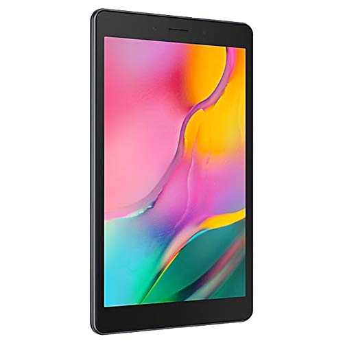 SAMSUNG Galaxy Tab A 8.0" (2019, WiFi + Cellular) 32GB, 5100mAh Battery, 4G LTE Tablet & Phone (Makes Calls) GSM Unlocked SM-T295, International Model (32 GB, Black)