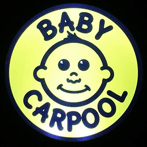 LED Baby Carpool Sign by Baby Heart, LED Baby on Board