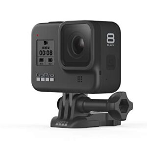 GoPro HERO8 Black - Waterproof Action Camera with Touch Screen 4K Ultra HD Video 12MP Photos 1080p Live Streaming Stabilization (International Model)