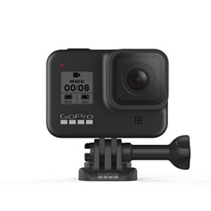 GoPro HERO8 Black - Waterproof Action Camera with Touch Screen 4K Ultra HD Video 12MP Photos 1080p Live Streaming Stabilization (International Model)