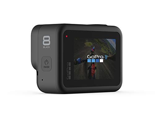 GoPro HERO8 Black - Waterproof Action Camera with Touch Screen 4K Ultra HD Video 12MP Photos 1080p Live Streaming Stabilization (International Model)