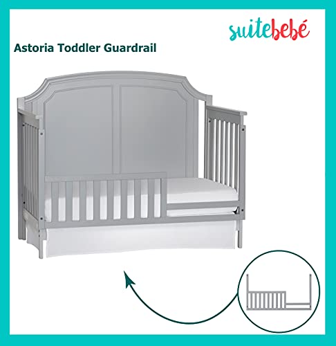 Suite Bebe Astoria Toddler Guard Rail, Grey