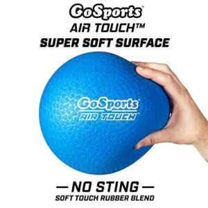 GoSports Playground Balls for Kids (Heavy Duty Set of 6) with Carry Bag and Ball Pump (Choose 8.5” or 10” Sizes)