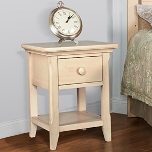 baby cache overland 1 drawer nightstand, sandstone brown