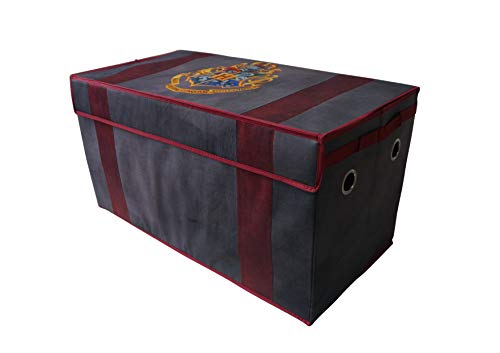 Harry Potter 5 Piece Storage Solution Set, come with Collapsible Storage Trunk, Pop Up Hamper, 2 Storage Cubes, 1 Sequin Storage Cube