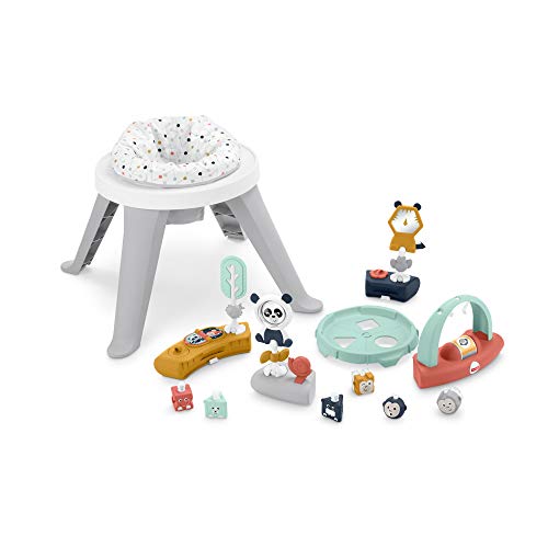 Fisher-Price Baby to Toddler Toy 3-in-1 Spin & Sort Activity Center and Play Table with 10+ Activities, Happy Dots (Amazon Exclusive)