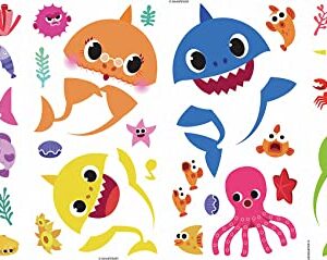 RoomMates RMK4303SCS Baby Shark Peel and Stick Wall Decals