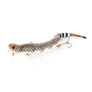 3d wake snake 8" rattle snake