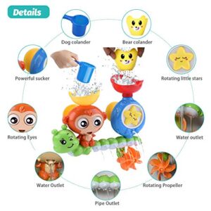 Bath Toys for Toddlers 1-3 Age 1 2 3 4 Year Old Boys Girls Toddler Bath Tub Toys for Kids Baby Infant Water Bath Tub Toys