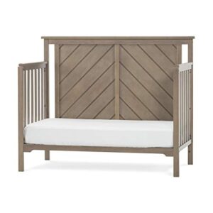 Forever Eclectic Hampton Flat-Top 4-in-1 Convertible Baby Crib