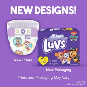 Luvs Diapers Size 4 112 Count