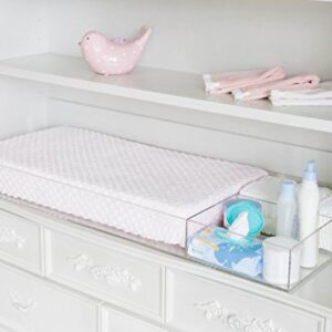 LELLOBABY - 6 mm Thick Deluxe Edition Acrylic Baby Removable Diaper Changing Tray Plus+