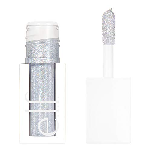 e.l.f., Liquid Glitter Eyeshadow, Long Lasting, Quick-Drying, Opaque, Gel-Based Formula, Creates High-Impact, Multi-Dimensional Eye Looks, Disco Queen, 0.10 Fl Oz