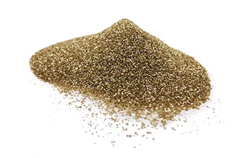 Extra Fine Biodegradable Glitter for Body Decoration, Cosmetics, Crafts, DIY Projects. Made from Plant Cellulose, Earth Friendly (1/4 Ounce, Bronze)