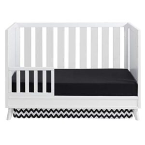 Oxford Baby Holland Modern 3-in-1 Convertible Island Crib, White, GreenGuard Gold Certified