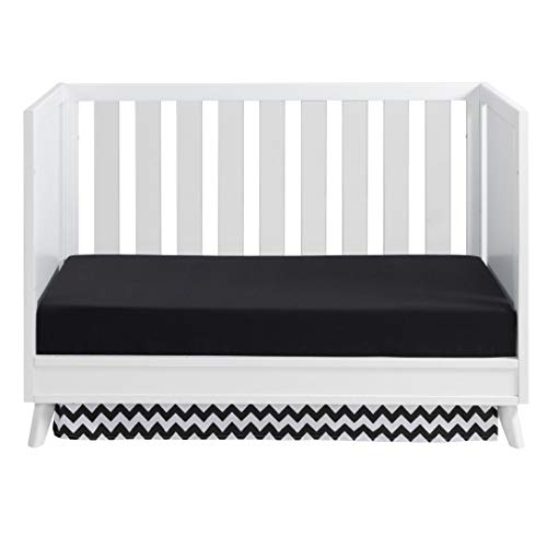 Oxford Baby Holland Modern 3-in-1 Convertible Island Crib, White, GreenGuard Gold Certified