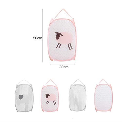 Folding Laundry Basket Storage Bin Bag Hamper Collapsible Clothes Basket Toy Holder Baby Organizer Large Capacity Clothes Box Random Delivery