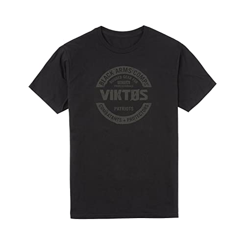 VIKTOS Men's Tacpro Tee T-Shirt, Black, Size: X-Large