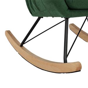 Baby Relax Cranbrook Rocker Chair with Storage Pockets, Green