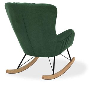 Baby Relax Cranbrook Rocker Chair with Storage Pockets, Green