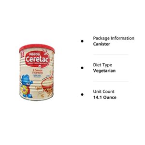 Nestle Cerelac 5 Cereals With Milk 400g