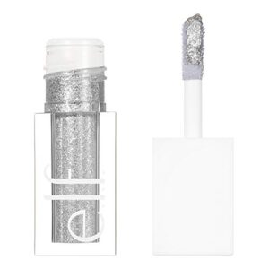 e.l.f., liquid glitter eyeshadow, long lasting, quick-drying, opaque, gel-based formula, creates high-impact, multi-dimensional eye looks, bling bling, 0.10 fl oz