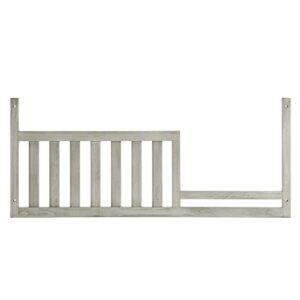 oxford baby phoenix crib to toddler bed guard rail conversion kit, weathered oak, greenguard gold certified