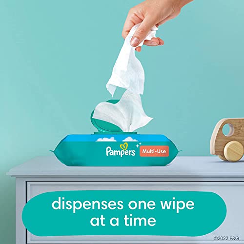 Pampers Baby Wipes Multi-Use Clean Breeze 9X Pop-Top Packs 504 Count