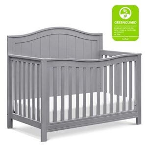 DaVinci Aspen 4-in-1 Convertible Crib in Grey, Greenguard Gold Certified