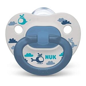 NUK Orthodontic Pacifiers, Blue, 18-36 Months, Pack of 2