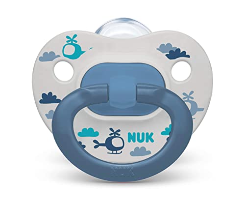 NUK Orthodontic Pacifiers, Blue, 18-36 Months, Pack of 2