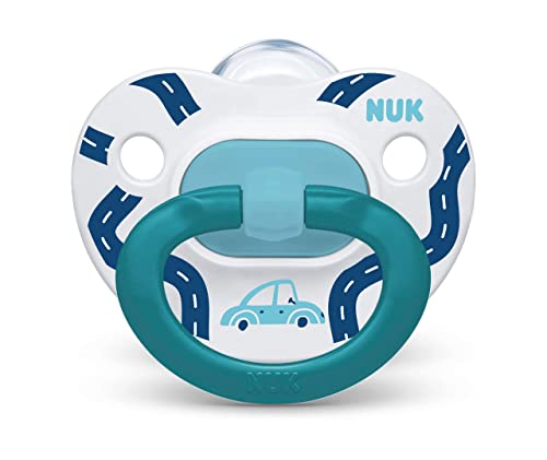 NUK Orthodontic Pacifiers, Blue, 18-36 Months, Pack of 2