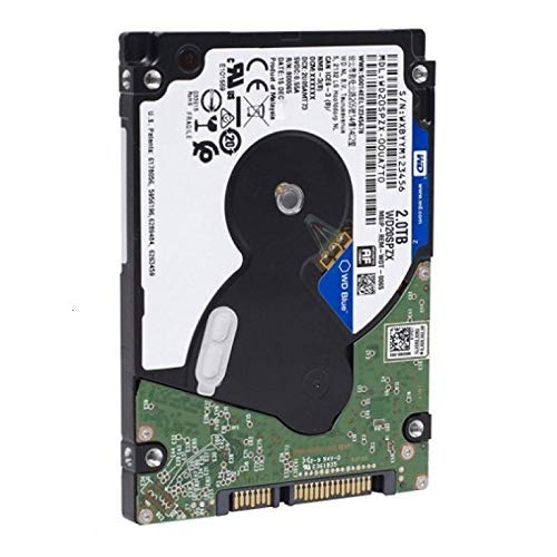 WD Western Digital 2TB 2.5" 128MB SATA III Hard Drive for Laptops, PS4 (WD20SPZX)