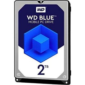 WD Western Digital 2TB 2.5" 128MB SATA III Hard Drive for Laptops, PS4 (WD20SPZX)