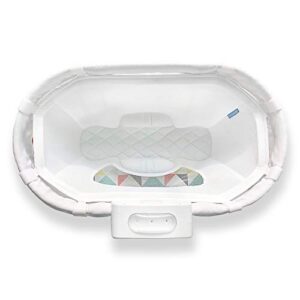 mysnuggly newborn bassinet insert for soothing motions bassinets | patented safe real cuddling feeling for better sleep