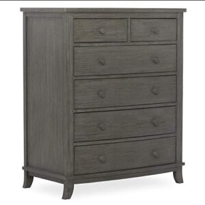 Evolur Signature Amsterdam Tall Chest in Smokey Brushed Grey