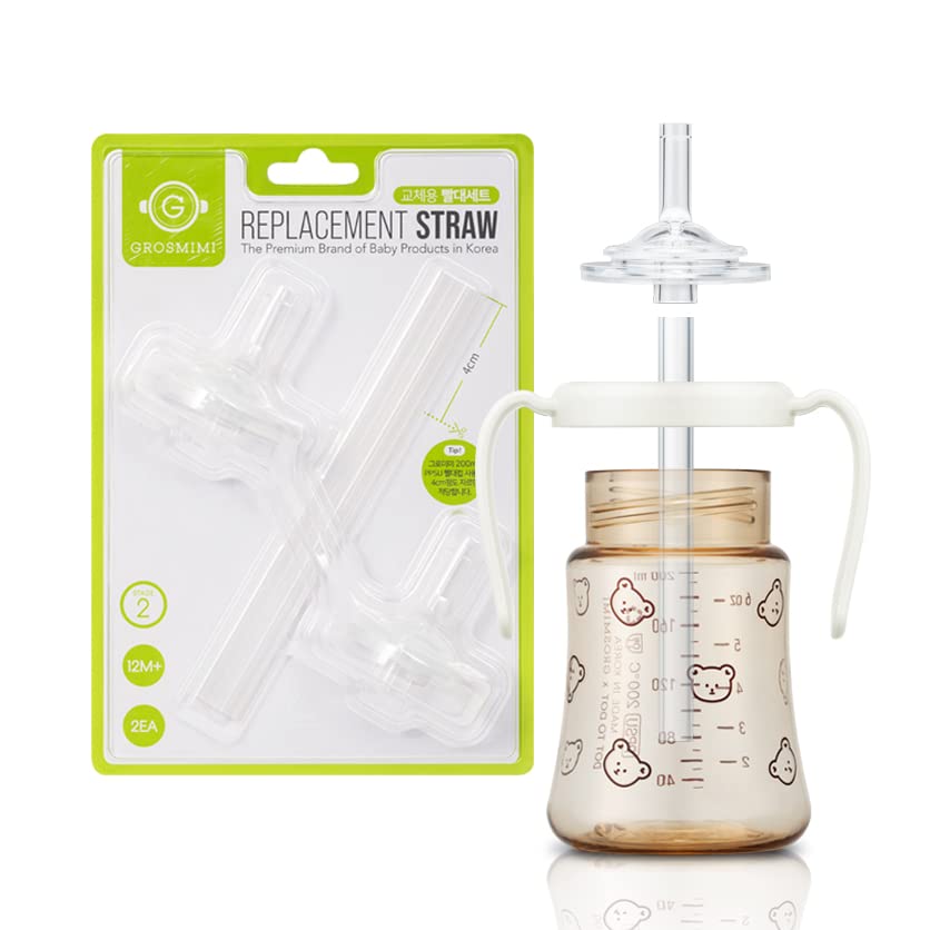 Grosmimi Replacements (Straw kit 2-counts, Stage 2)