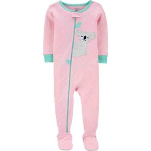 carter's baby girls' 1 pc cotton 331g244 (12 months, koala climbing)