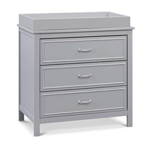 DaVinci Charlie 3-Drawer Dresser in Grey