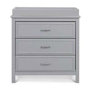 DaVinci Charlie 3-Drawer Dresser in Grey