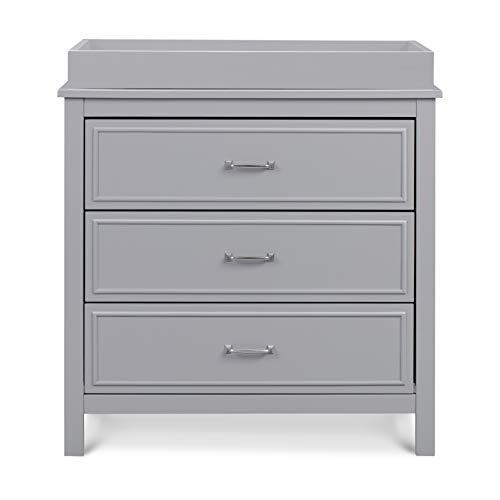 DaVinci Charlie 3-Drawer Dresser in Grey