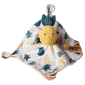 mary meyer soothie security blanket, 10 x 10-inches, sweet pineapple