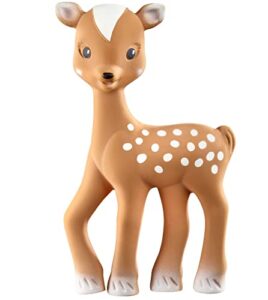 vulli sophie la girafe fanfan the fawn teether by friend, brown (616341)