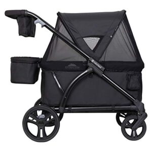 Baby Trend Expedition 2-in-1 Stroller Wagon PLUS, Ultra Black