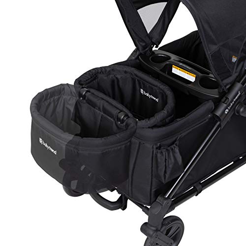 Baby Trend Expedition 2-in-1 Stroller Wagon PLUS, Ultra Black