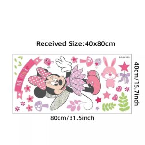 Minnie Mouse Wall Stickers Vinyl Decals Kids Girls Nursery Baby Room Decor