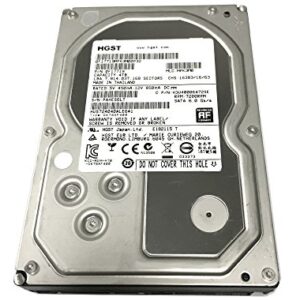 HGST Ultrastar 7K4000 4TB 64MB Cache 7200RPM SATA 6.0Gb/s 3.5inch Internal Hard Drive (for NAS, Desktop PC/Mac, Surveillance Storage, CCTV DVR) - 5 Year Warranty (Renewed)