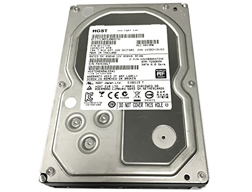 HGST Ultrastar 7K4000 4TB 64MB Cache 7200RPM SATA 6.0Gb/s 3.5inch Internal Hard Drive (for NAS, Desktop PC/Mac, Surveillance Storage, CCTV DVR) - 5 Year Warranty (Renewed)