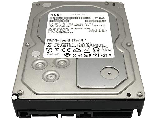 HGST Ultrastar 7K4000 HUS724040ALA640 (0F14688) 4TB 64MB 7200RPM SATA 6Gb/s 3.5in Internal Enterprise Hard Drive - 5 Year Warranty (Renewed)